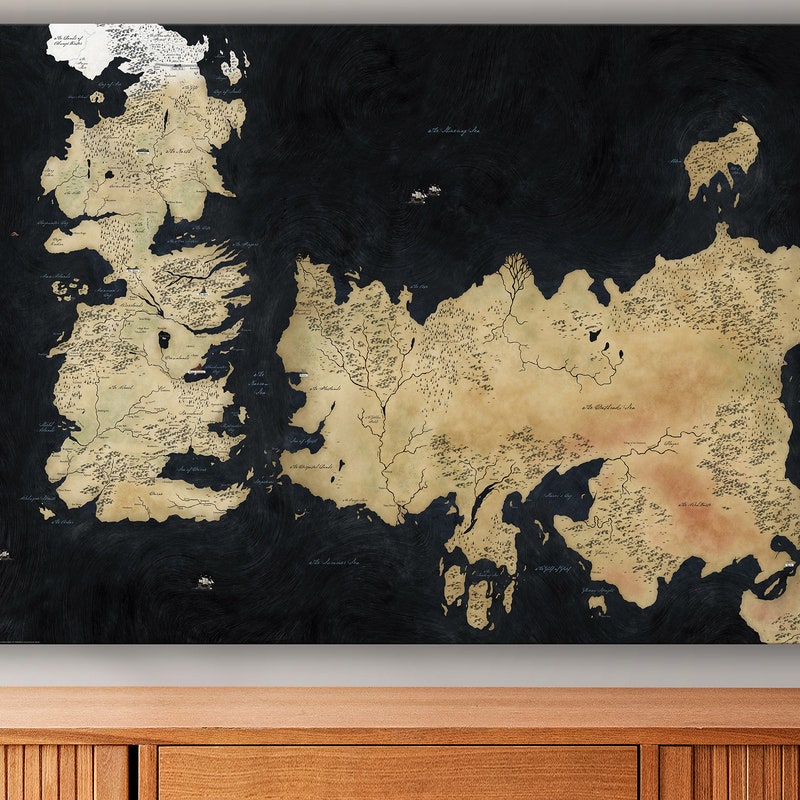 Westeros Map - Etsy