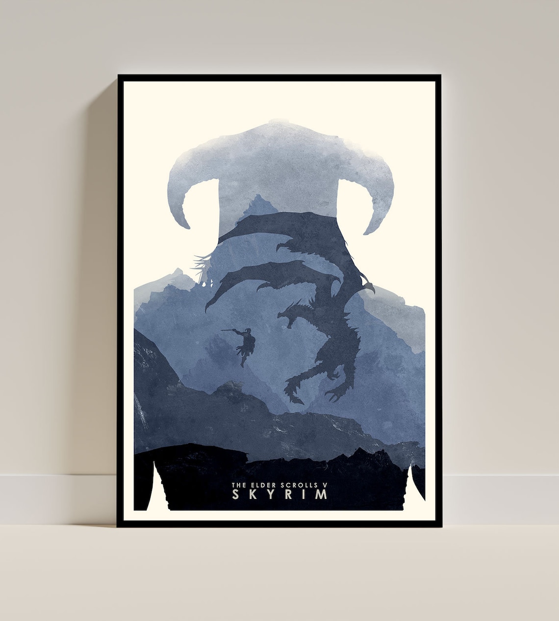 The Elder Scrolls V: Skyrim Canvas Print, Aela the Huntress and Lydia ...