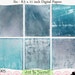 Distressed Blue Painted Digital Background Prints Instant Download Set ...