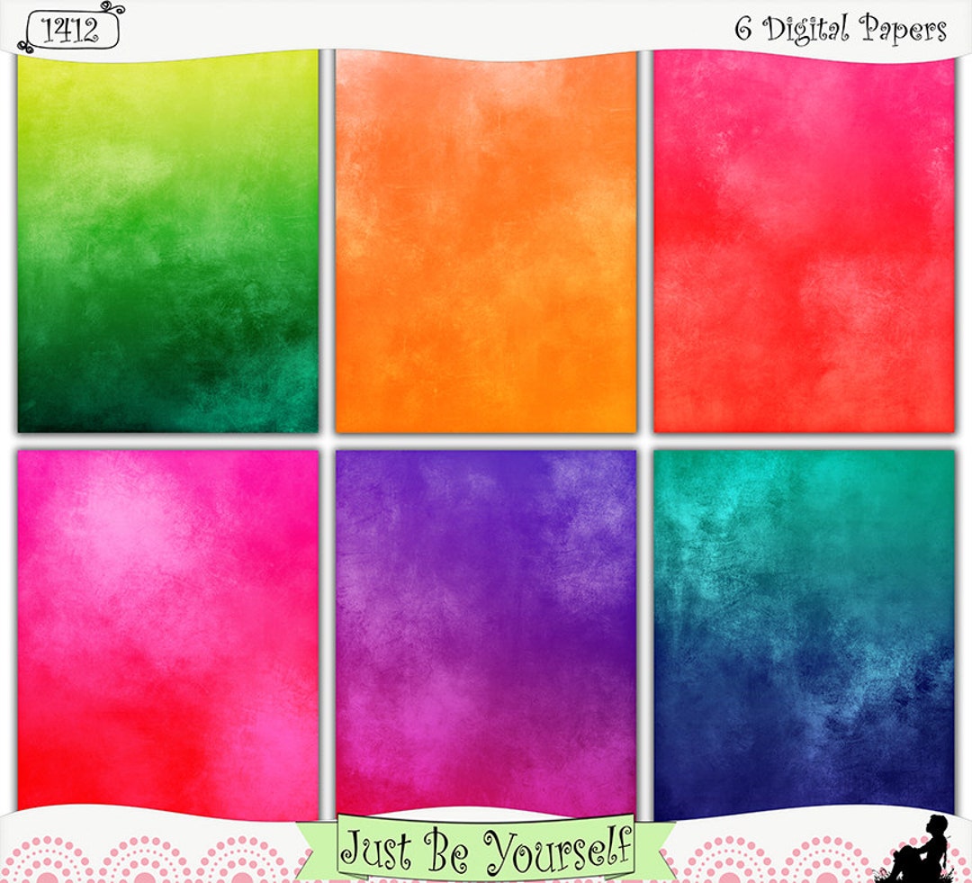 Caribbean-inspired Printable Papers Instant Download Set of 6 - 8.5 X ...