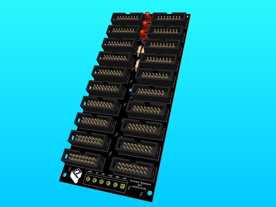 Eurorack Power Distribution Board DIY Kit 12V/12V/5V Modular ...