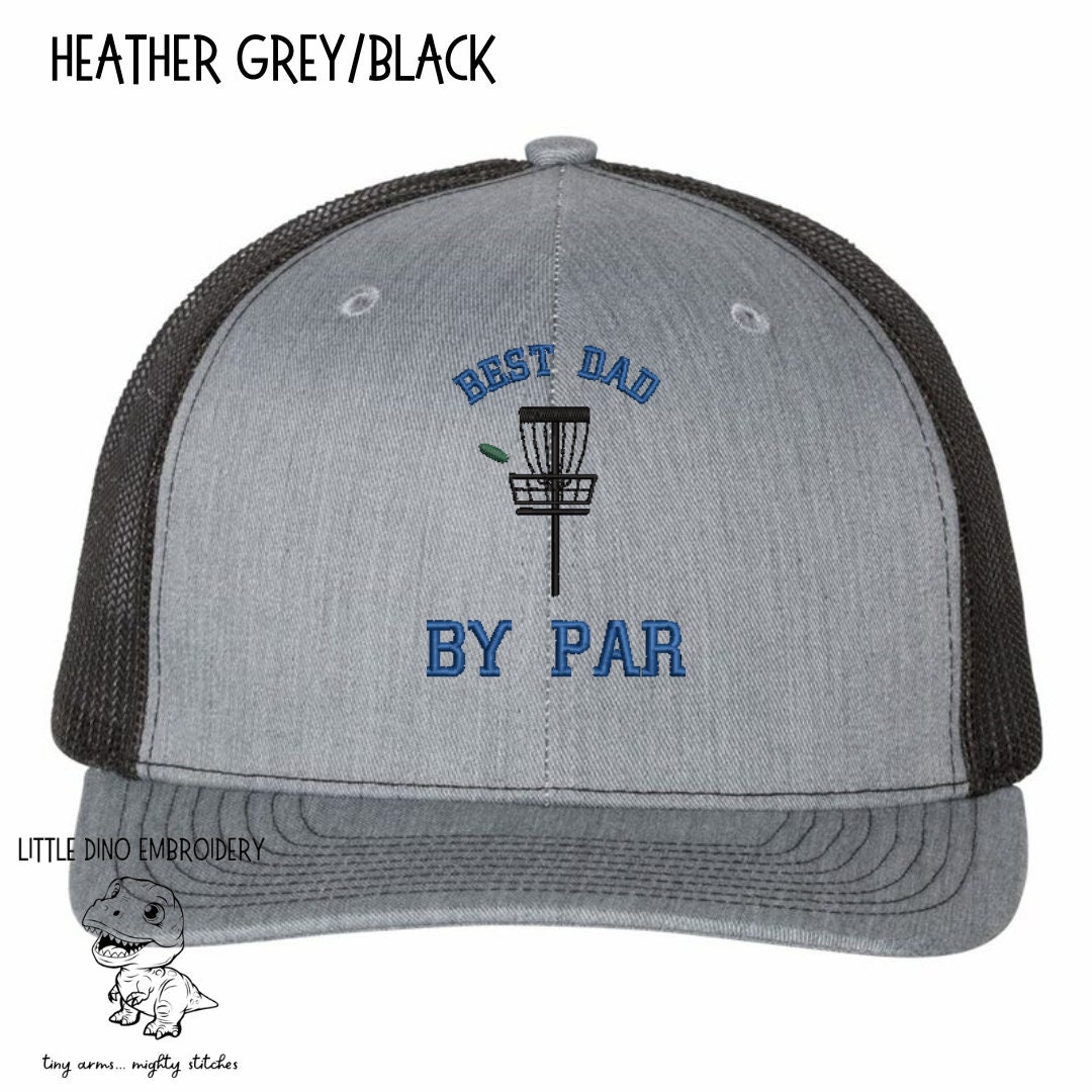 Best Dad by Par Hat Embroidered, Disc Golf, Gift for Him, Disc Golf Hat ...