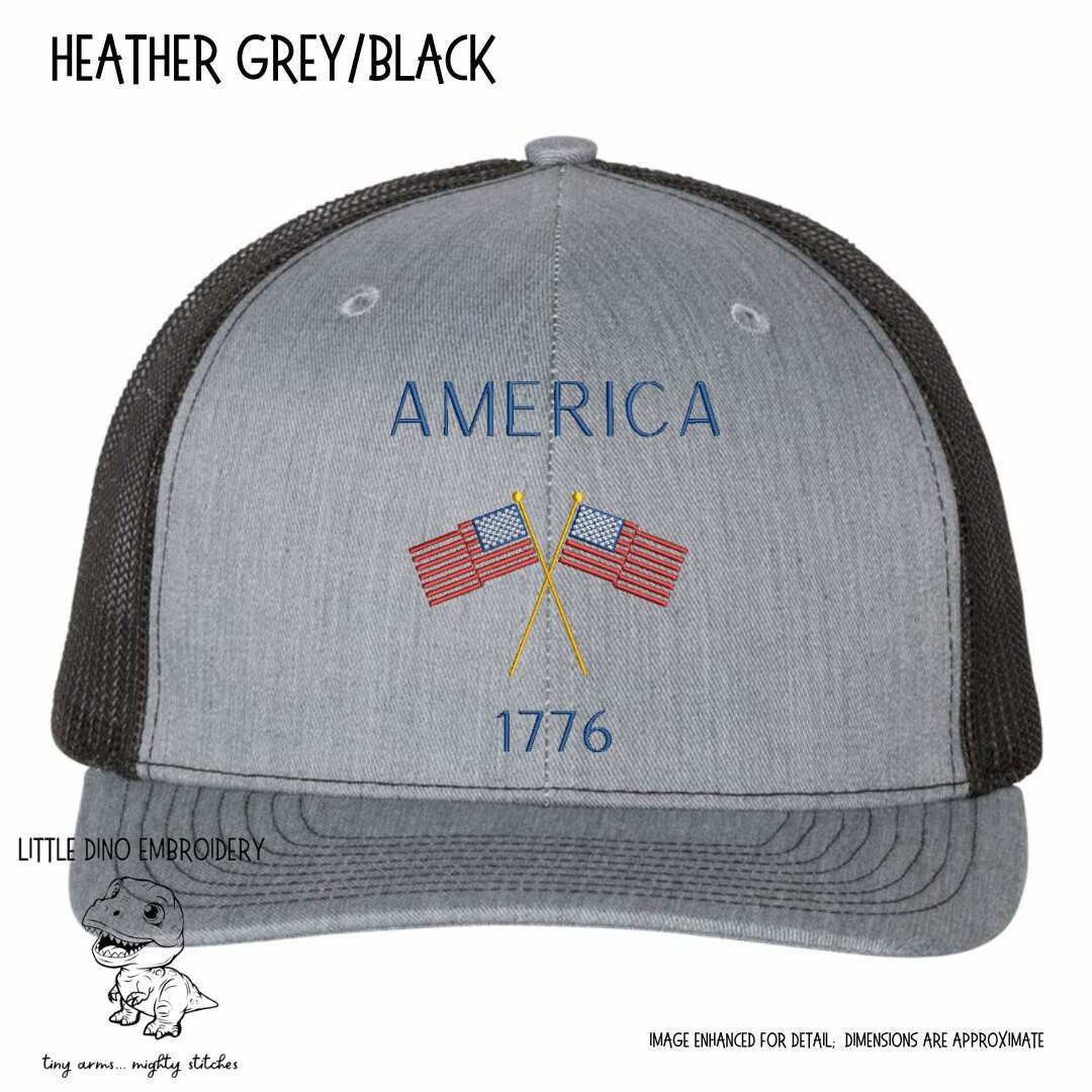 USA Hat Embroidered Gift for Him Election Day Flag Memorial Day Gift ...