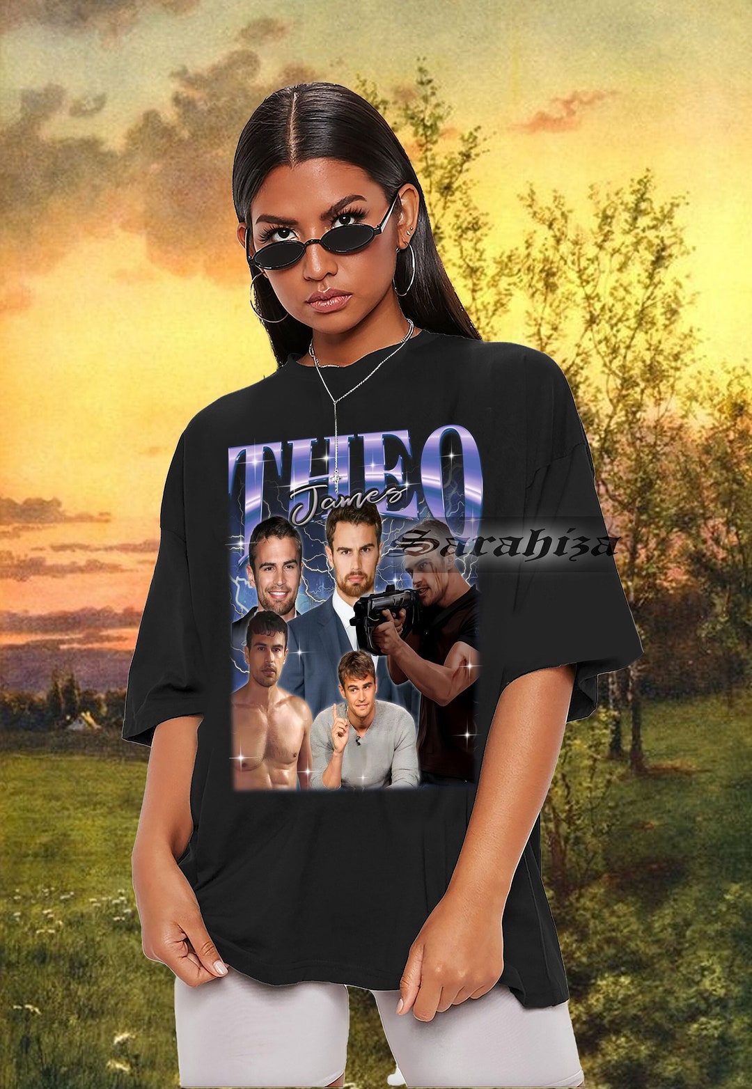 THEO JAMES Limited Tshirt Theo James Vintage Theo James Retro Theo ...