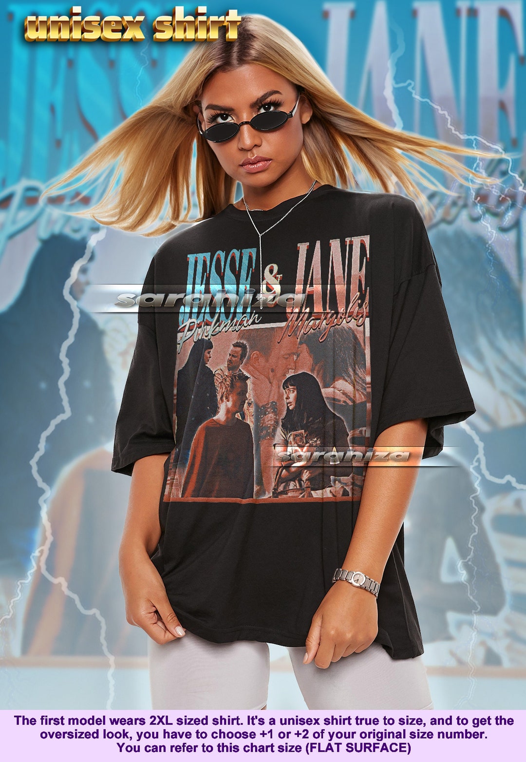 JESSE & JANE Shirt, Jesse Pinkman Vintage Shirt, Jesse Pinkman Retro ...