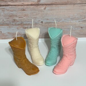 Cowboy Boot and Hat Candles - Etsy
