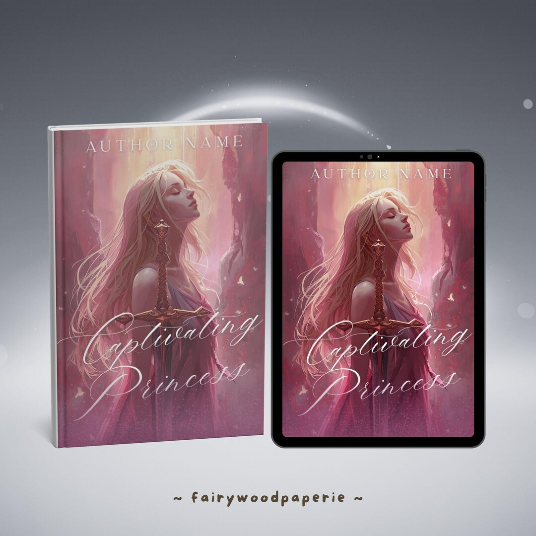 Premade Cover: YA Romance Fantasy, Romantasy Story, Customizable KDP ...
