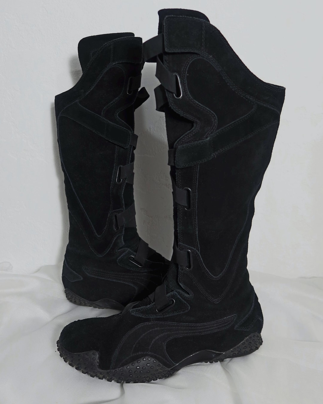 Puma Mostro Black Vintage Boots - Etsy