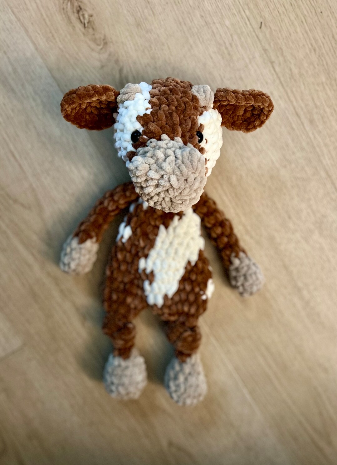 Custom Made Cow Snuggle Lovey Cow Rag Doll Baby Cow Baby Gift Farm ...