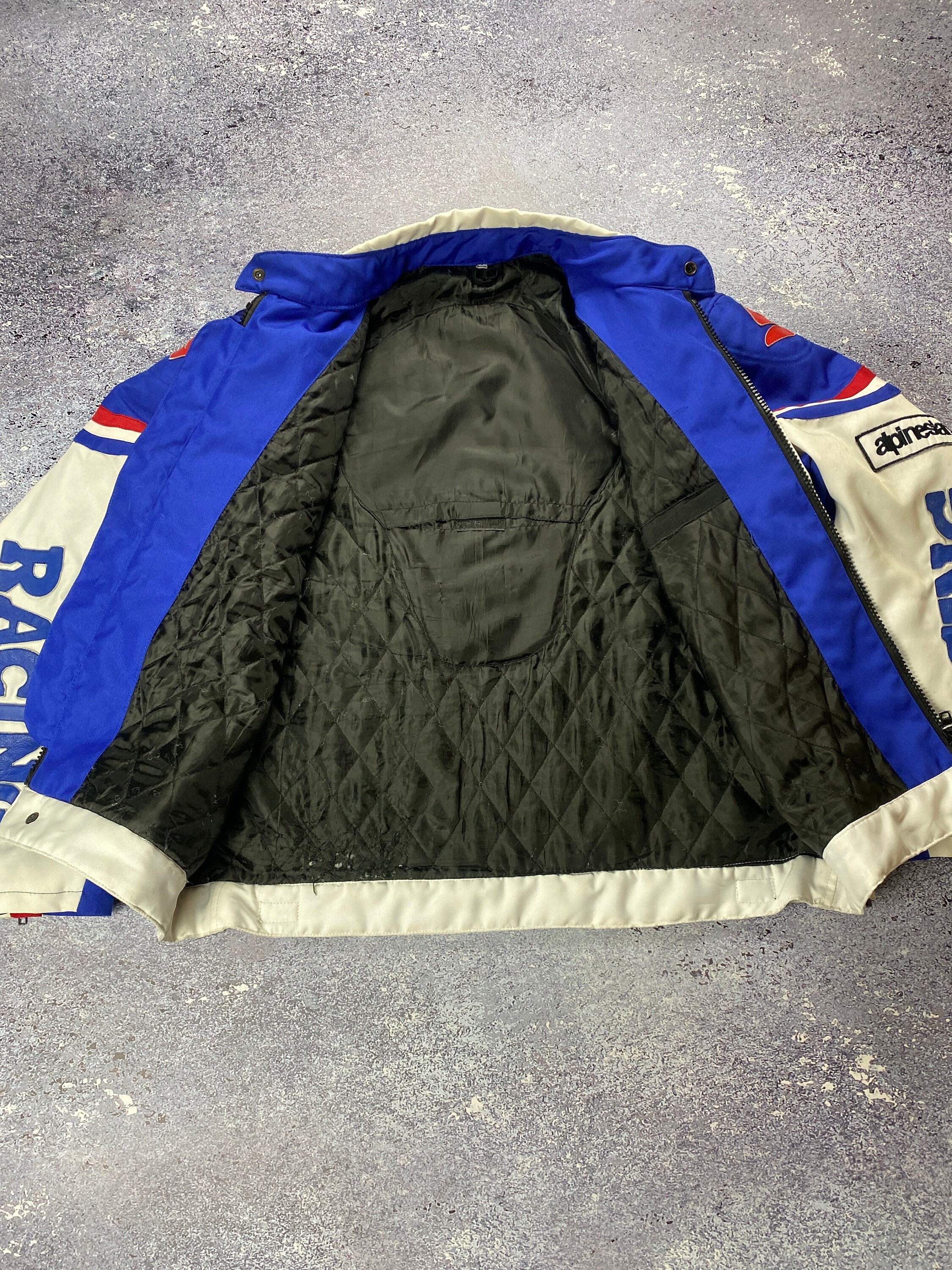 Vintage Suzuki Racing Jacket 90s Motorcycle Size L - Etsy