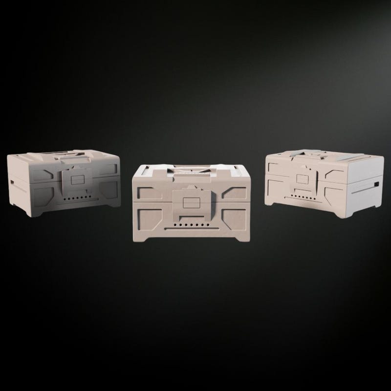 Futuristic Chest - Etsy