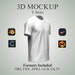 3D T-shirt Mockup, 3D Model Sports Shirt, Procreate 3D Object Model ...
