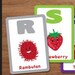 Flash Card ABC Kids School Activities Learning Alphabets Card Colorful ...