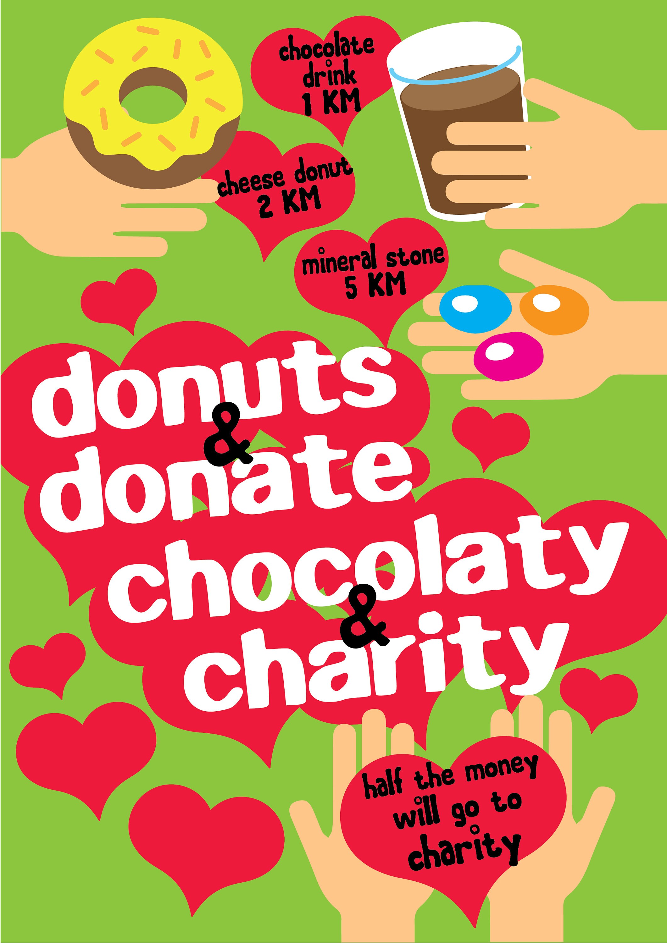 Custom Kids Poster for Charity Event Attribute Birthday Poster Digital ...