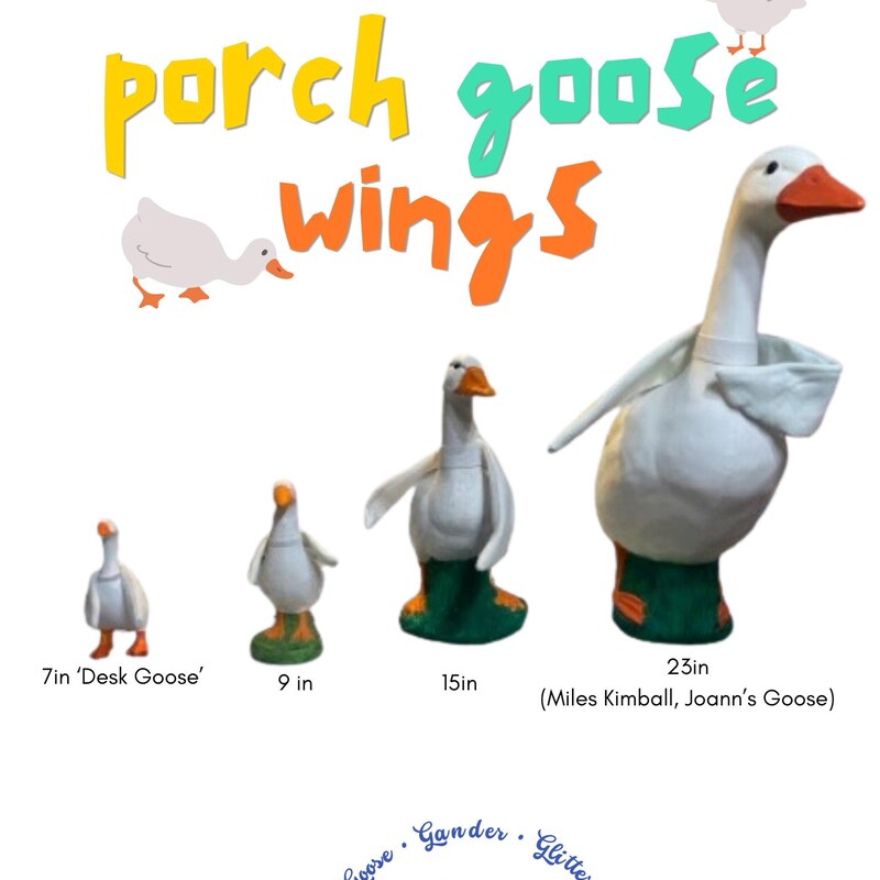 Goose Clothes Pattern - Etsy