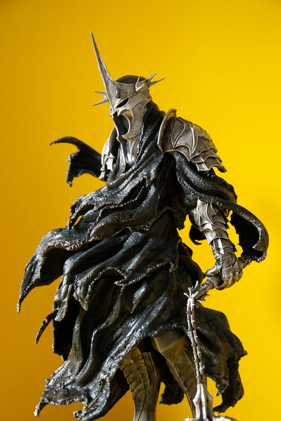 Rey Brujo de Angmar ESDLA Señor Nazgul - Figura de 30 cm - Pintada a ...