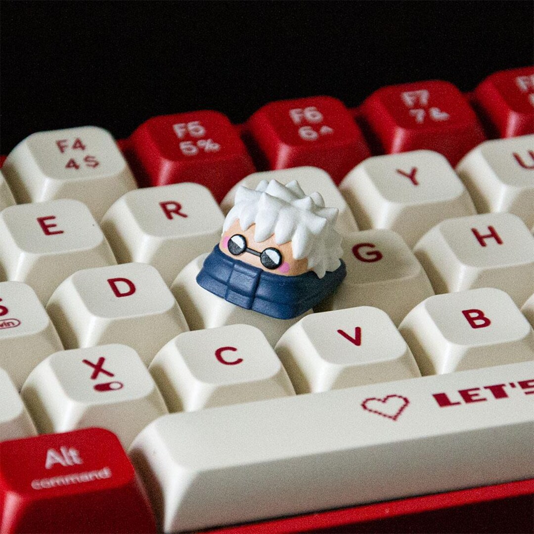 Keycaps personalizados JJK Gojo Sukuna Manga Anime - Pintados à mão ...
