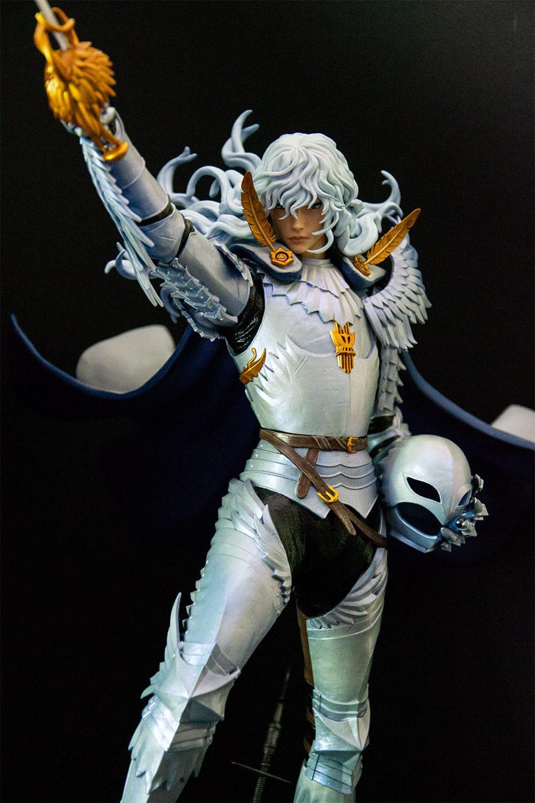 Manga Griffith Figurine 25 Cm Handmade Hand Painted - Etsy
