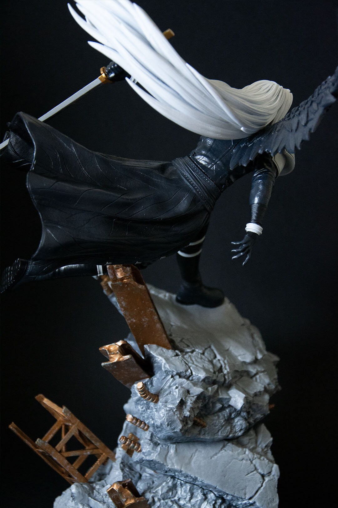 Cloud & Sephiroth Figurine Crafts 37cm - Etsy