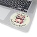 Cat Mustache No Bueno Funny Sticker - Etsy