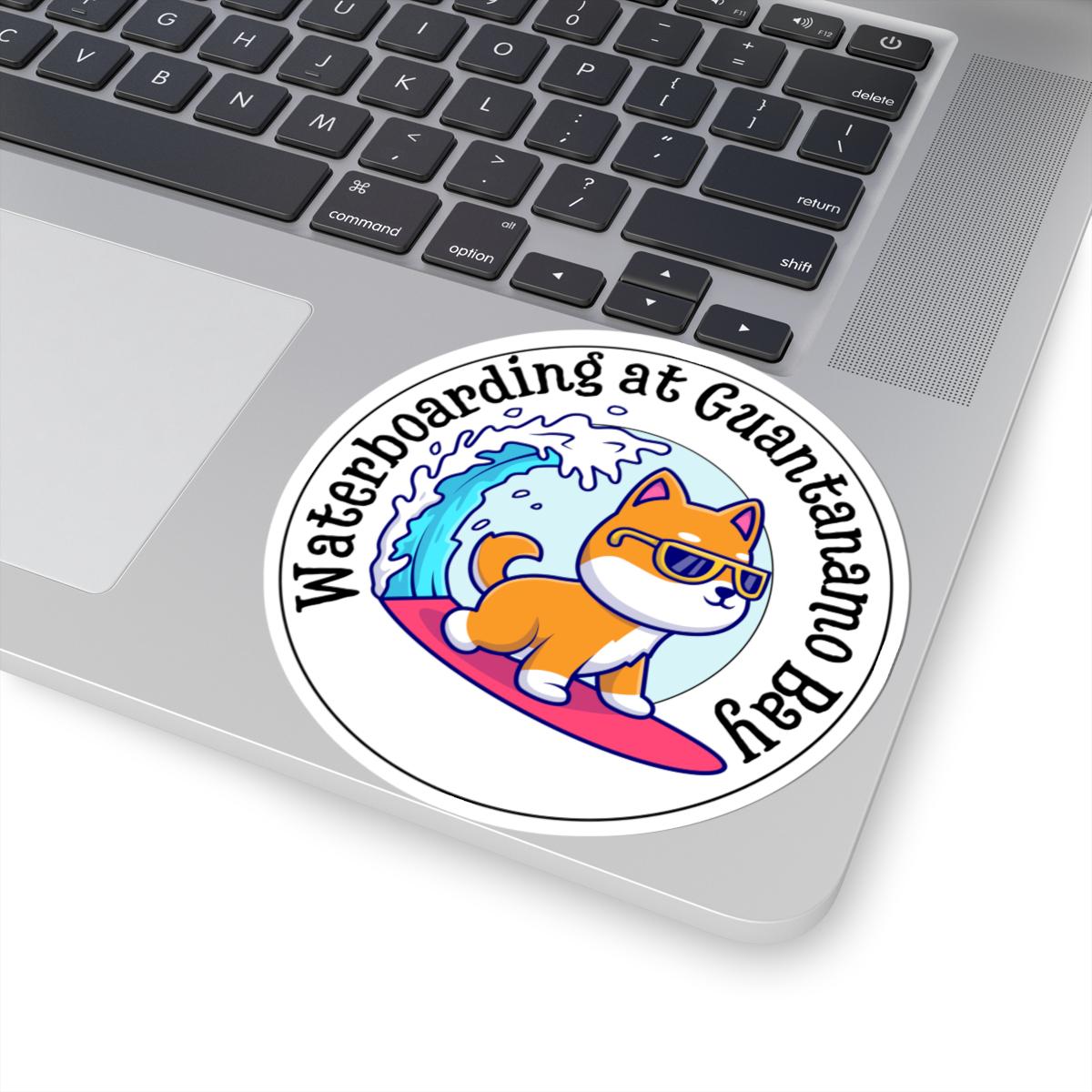 Fun Waterboarding Bay Stickers, Cute Turtle Stickers, Surfing Decals ...