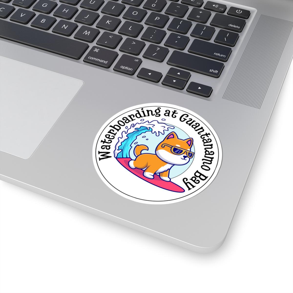 Fun Waterboarding Bay Stickers, Cute Turtle Stickers, Surfing Decals ...