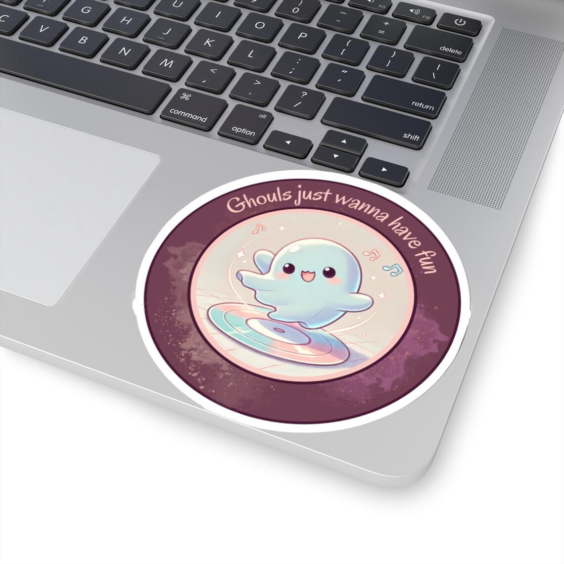 Ghouls Just Wanna Have Fun - Cute Ghost Sticker - Funny Halloween ...