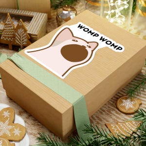 Womp Womp - Funny Cat Meme Sticker - Etsy