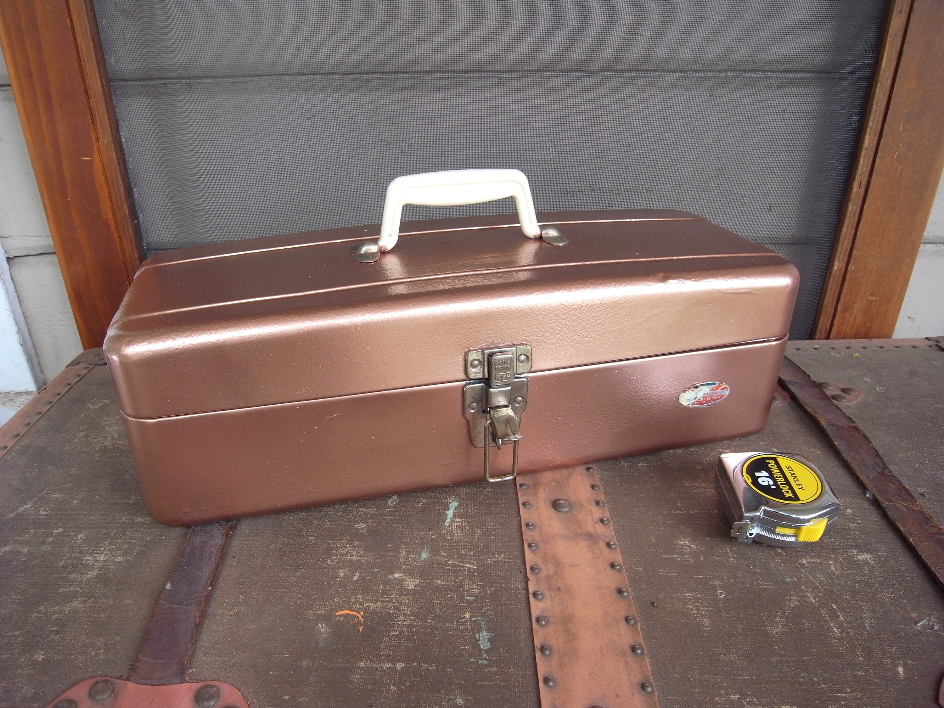 Copper Painted Upcycled Vintage Tool Box - Etsy