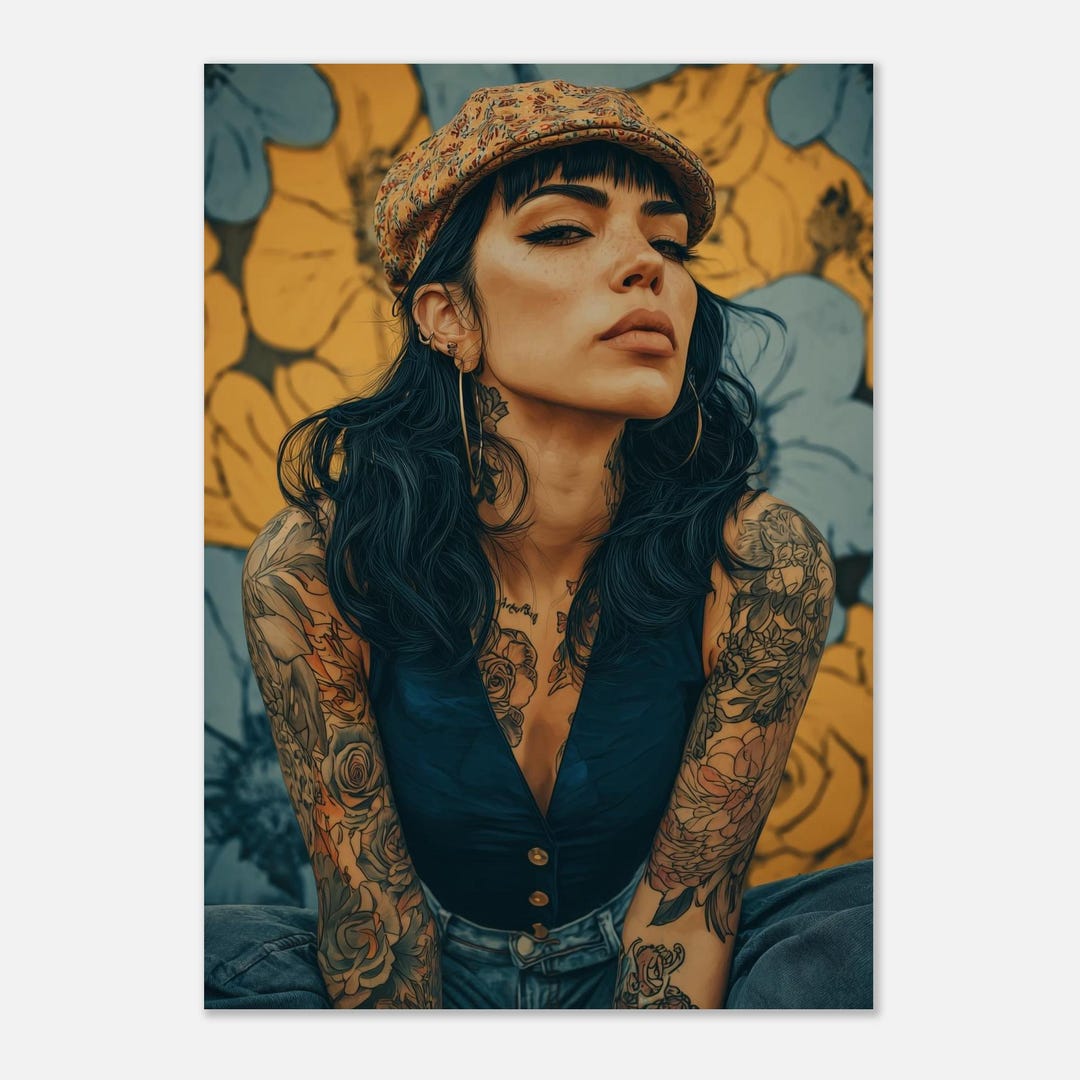 Modern Vintage Tattoos Poster - Etsy
