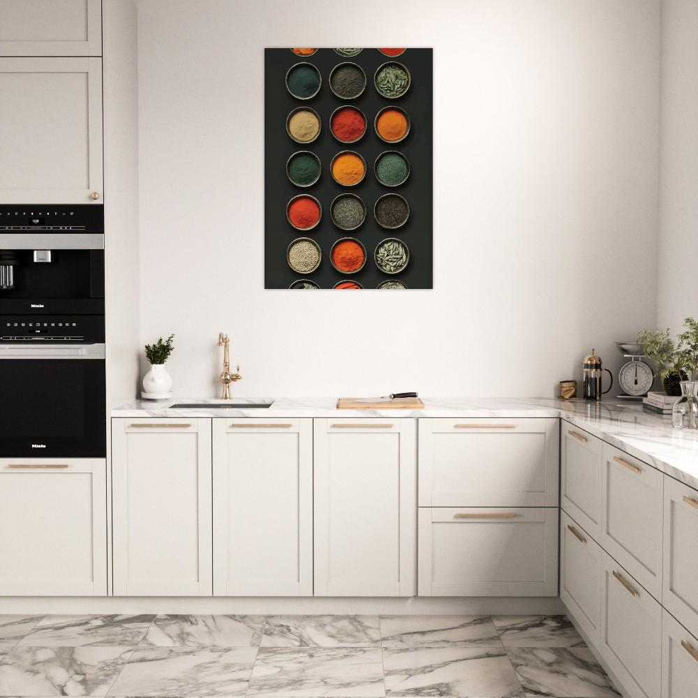 Spices Poster on Matte Paper – Classic Kitchen Décor - Etsy