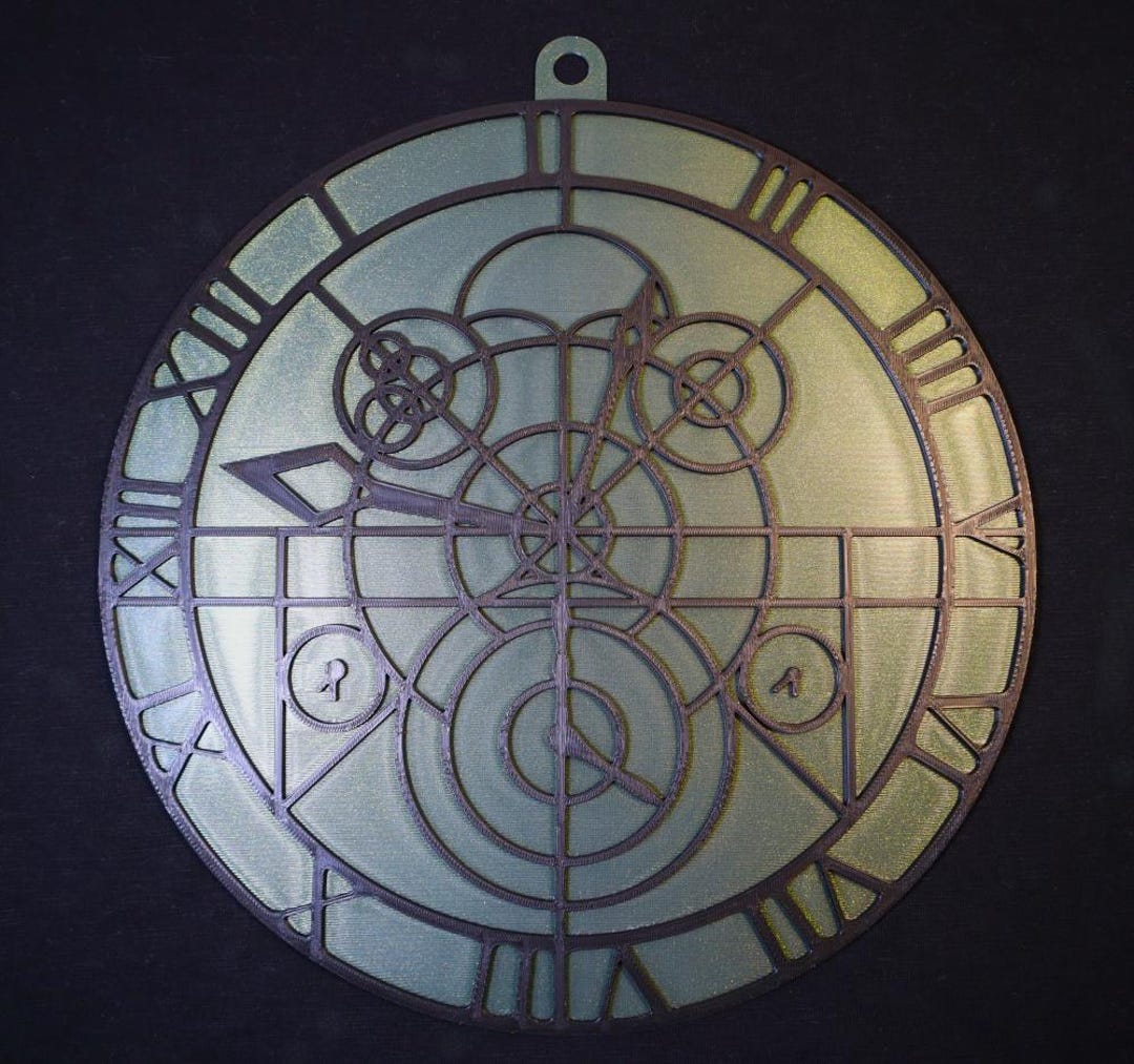 Clock of the Time Dragon Wicked Wall Art - Etsy