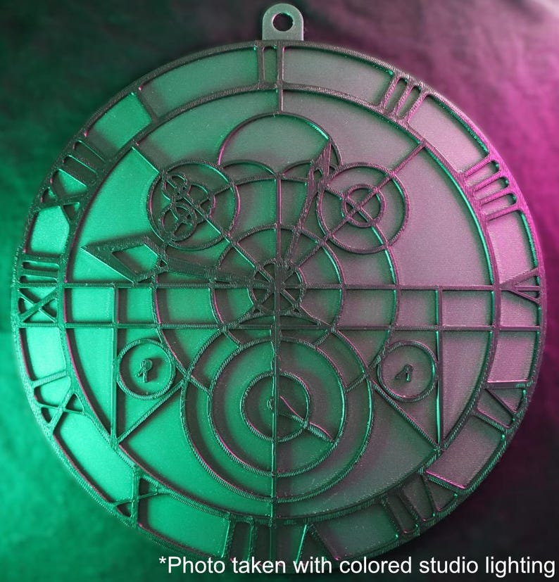 Clock of the Time Dragon Wicked Wall Art - Etsy