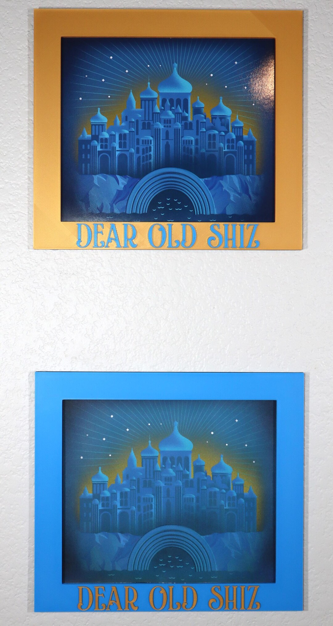 Dear Old Shiz Wicked Picture Frame for Glinda and Elphaba Target ...
