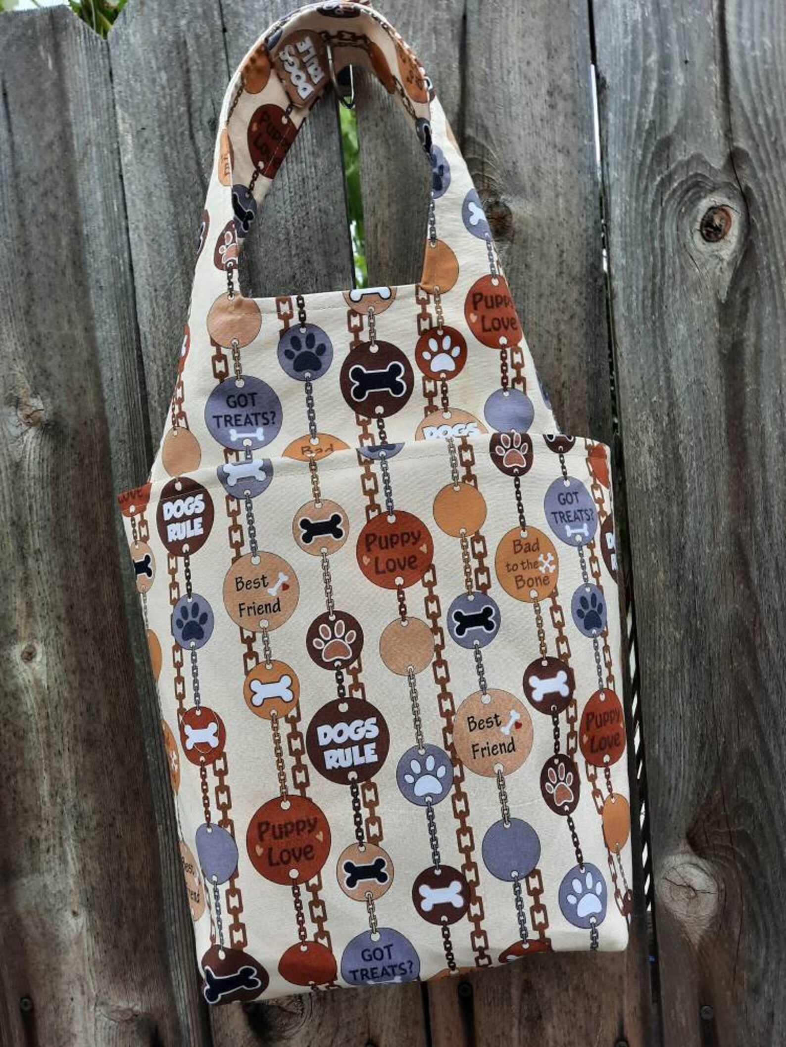 Dog Tag Waterproof Trash Bag Dog Themed Waterproof Headrest - Etsy