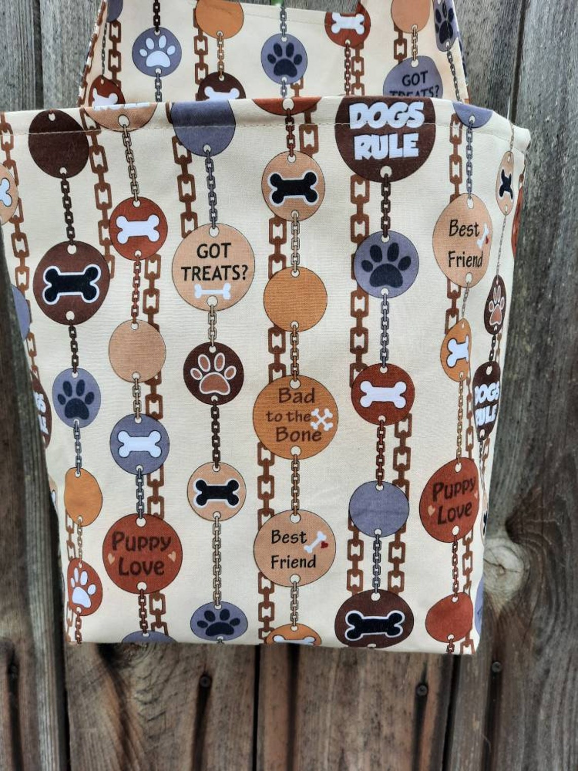 Dog Tag Waterproof Trash Bag Dog Themed Waterproof Headrest - Etsy