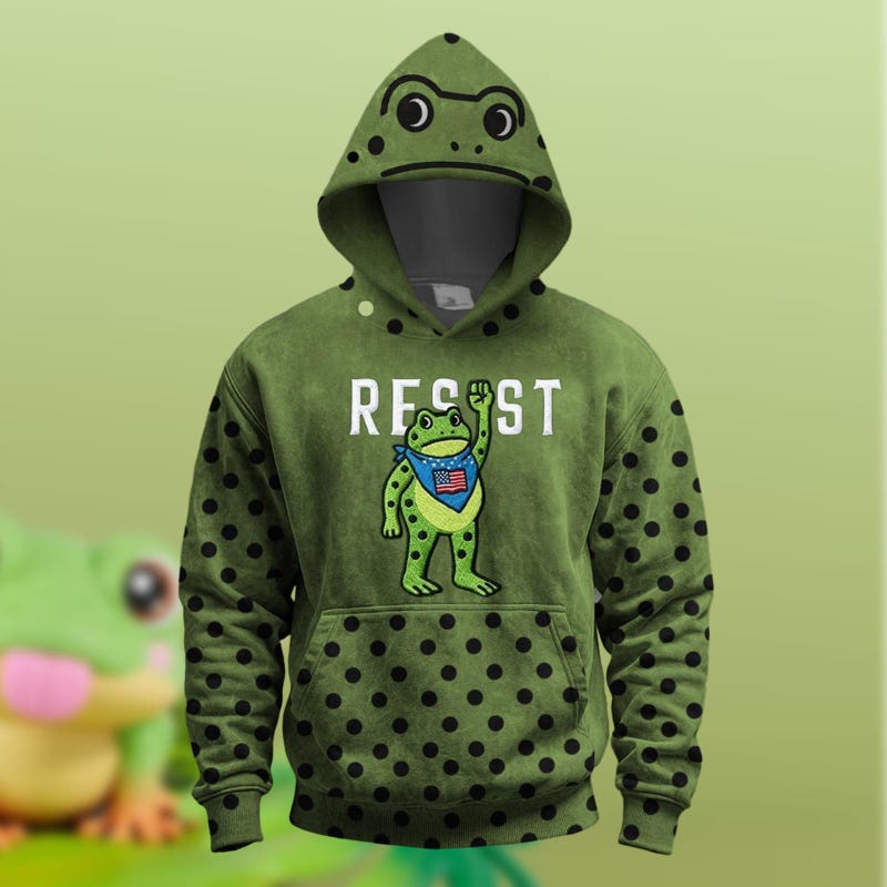 Freedom Frogs Sweatshirt - Etsy UK