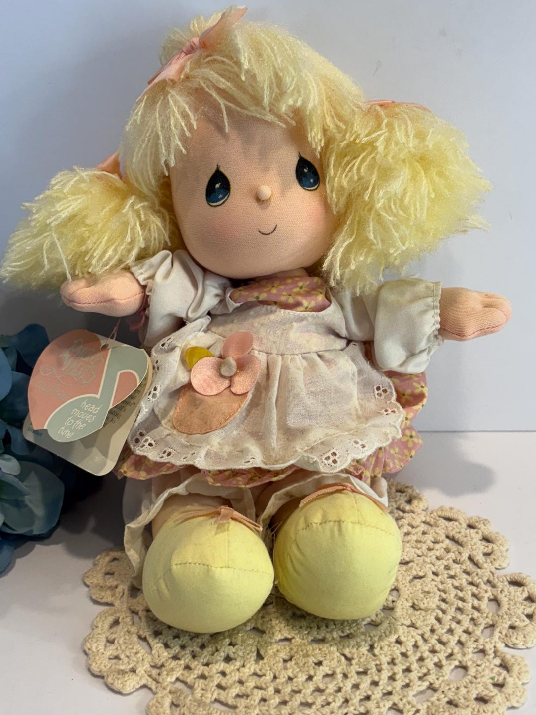 Precious Moments Applause Musical “heather“ Girl Doll - Etsy