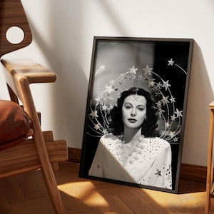 Ziegfeld Girl Poster Hedy Lamarr Poster Movie Poster Black and White ...