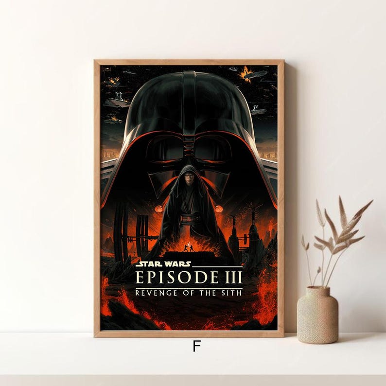 Star Wars Movie Collection Series Movie Poster Multiple Movie Posters ...