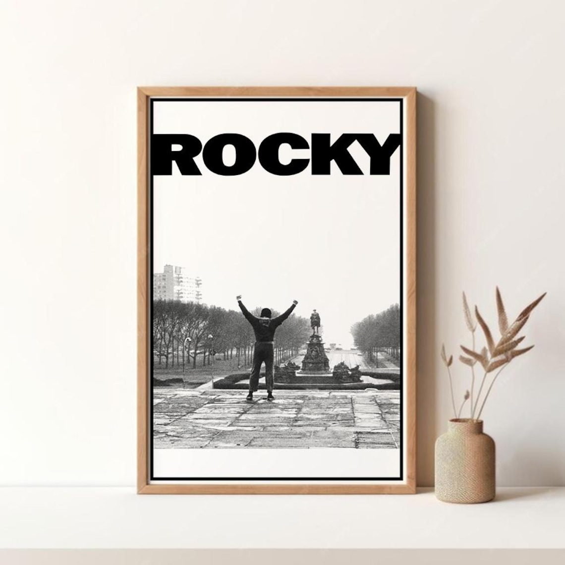 Rocky Movie Poster Vintage Poster Retro Print Wall Art Home Decor ...