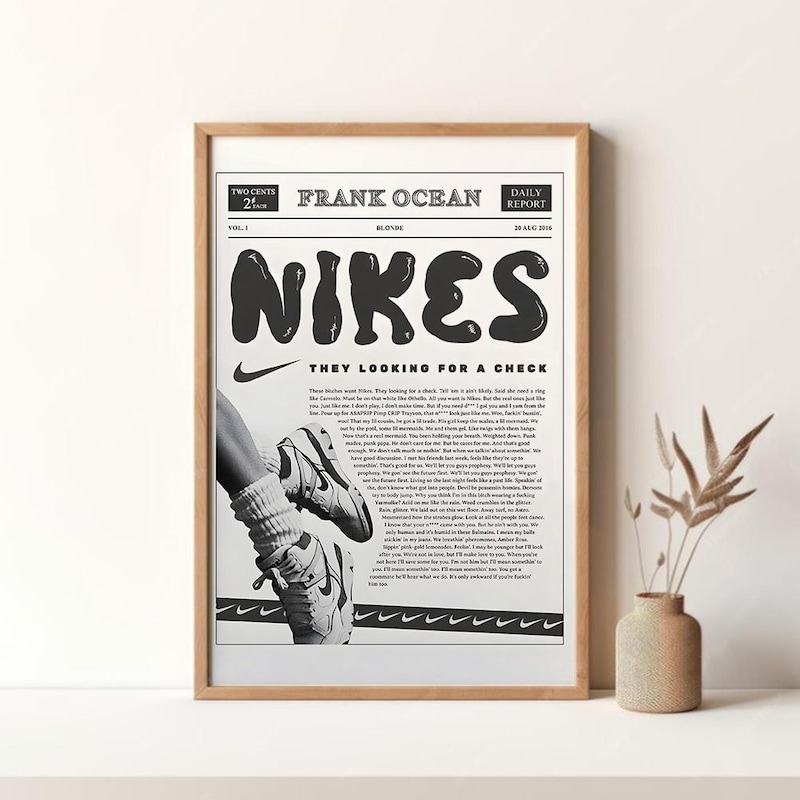 Nike Poster Vintage - Etsy