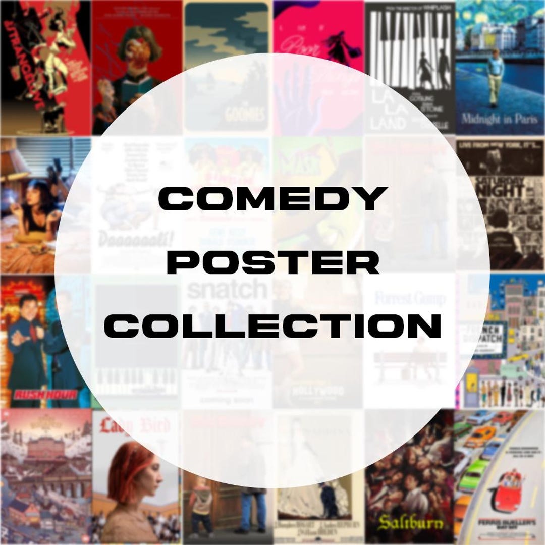 Comedy Movie Collection Series Movie Poster Multiple Movie Posters ...