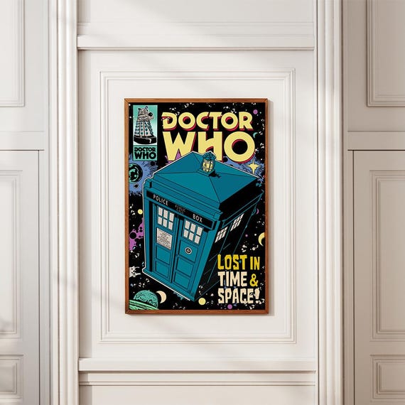 Doctor Who Poster Tardis