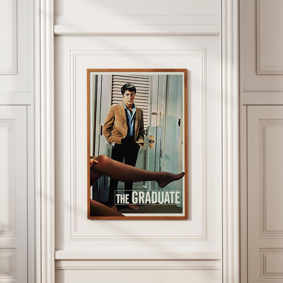 The Graduate Poster Movie Poster Vintage Poster Retro Print Wall Art ...