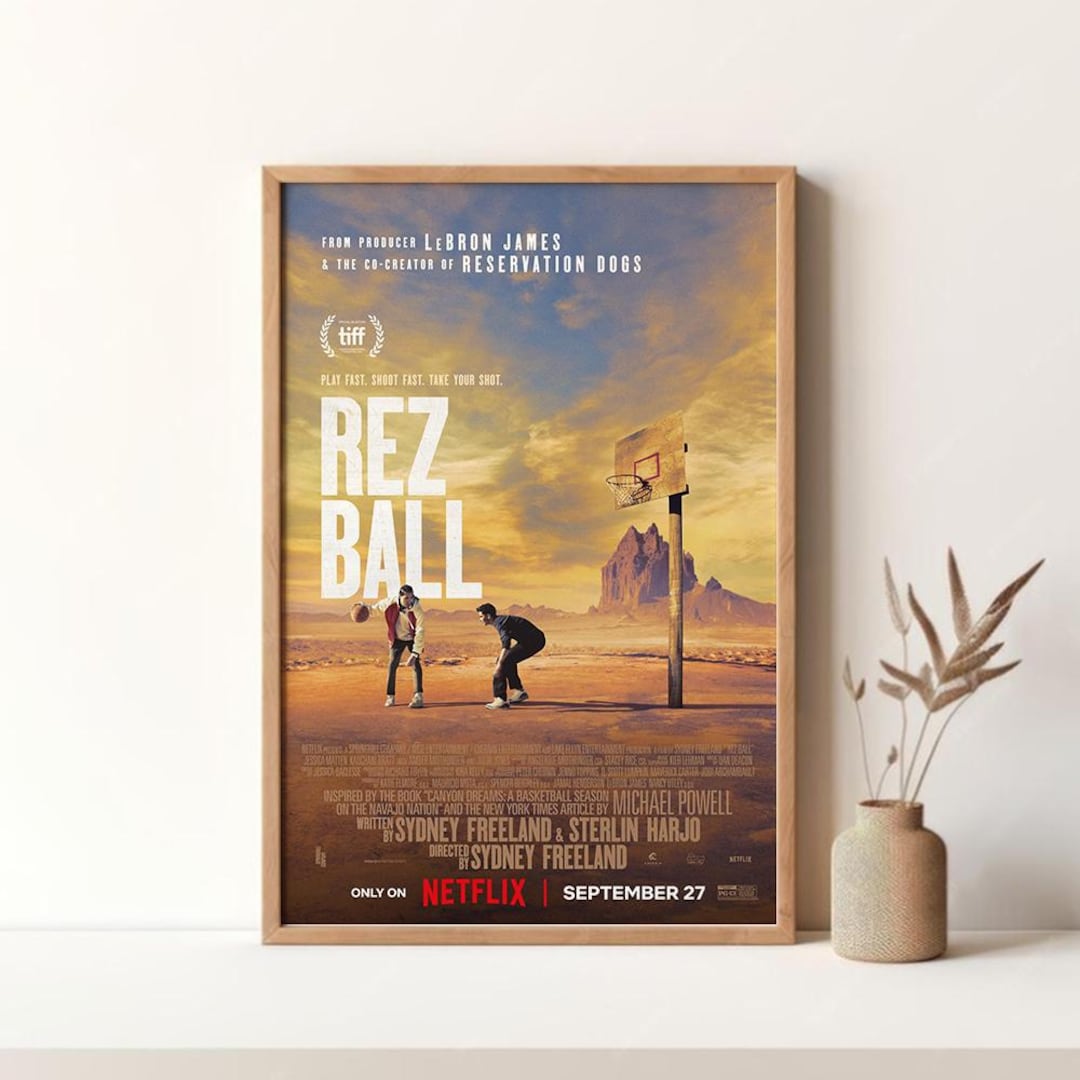 Rez Ball Poster Movie Poster Vintage Poster Retro Print Wall Art Canvas ...
