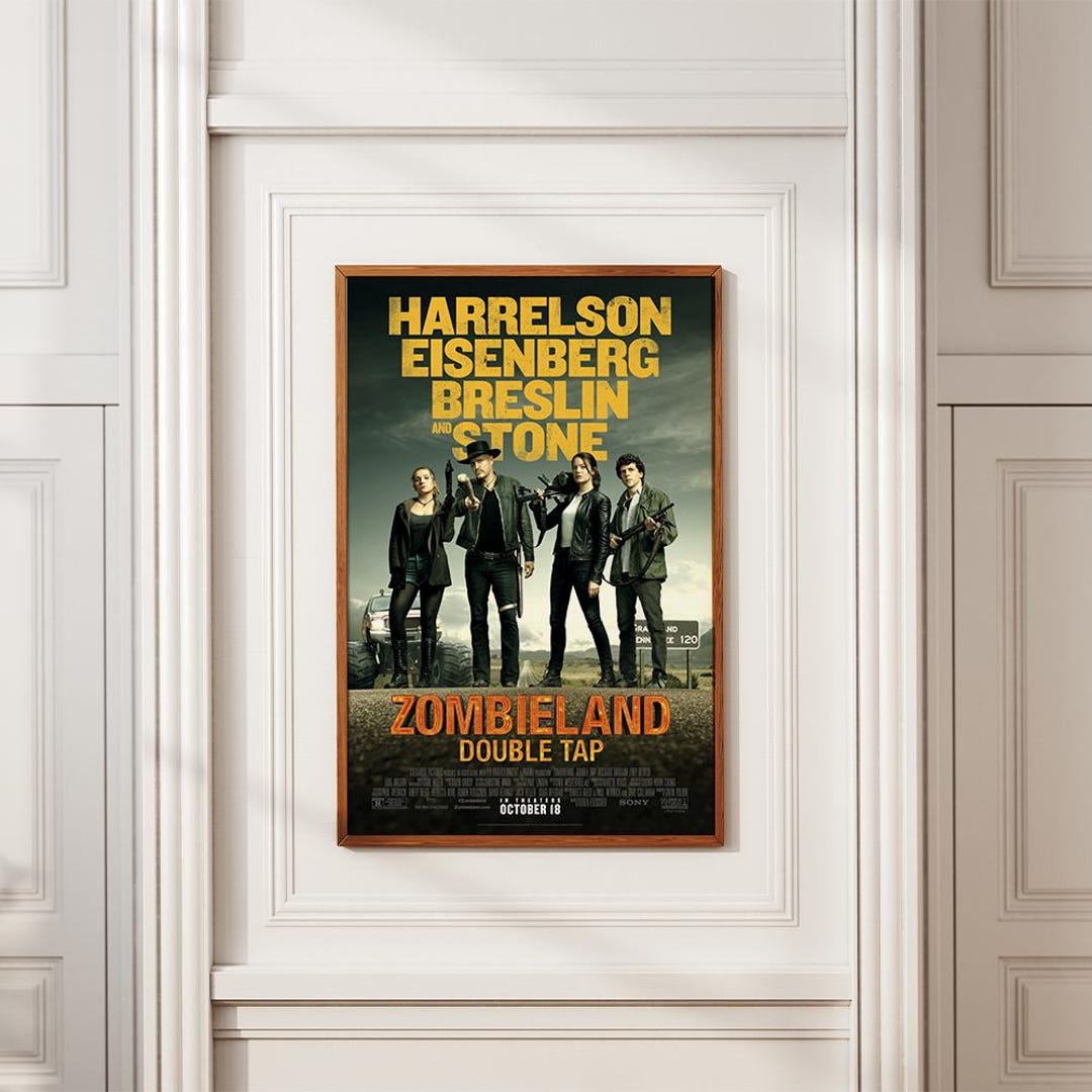 Zombieland Double Tap Poster Movie Poster Vintage Poster Retro Print ...