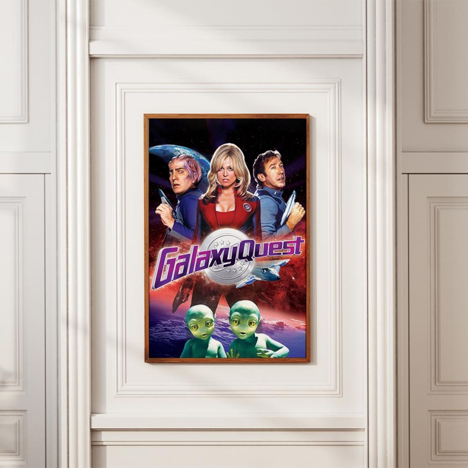 Galaxy Quest Poster Movie Poster Vintage Poster Retro Print Wall Art Home Decor Christmas Gifts ...