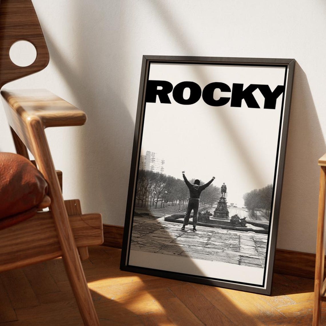 Rocky Movie Poster Vintage Poster Retro Print Wall Art Home Decor ...