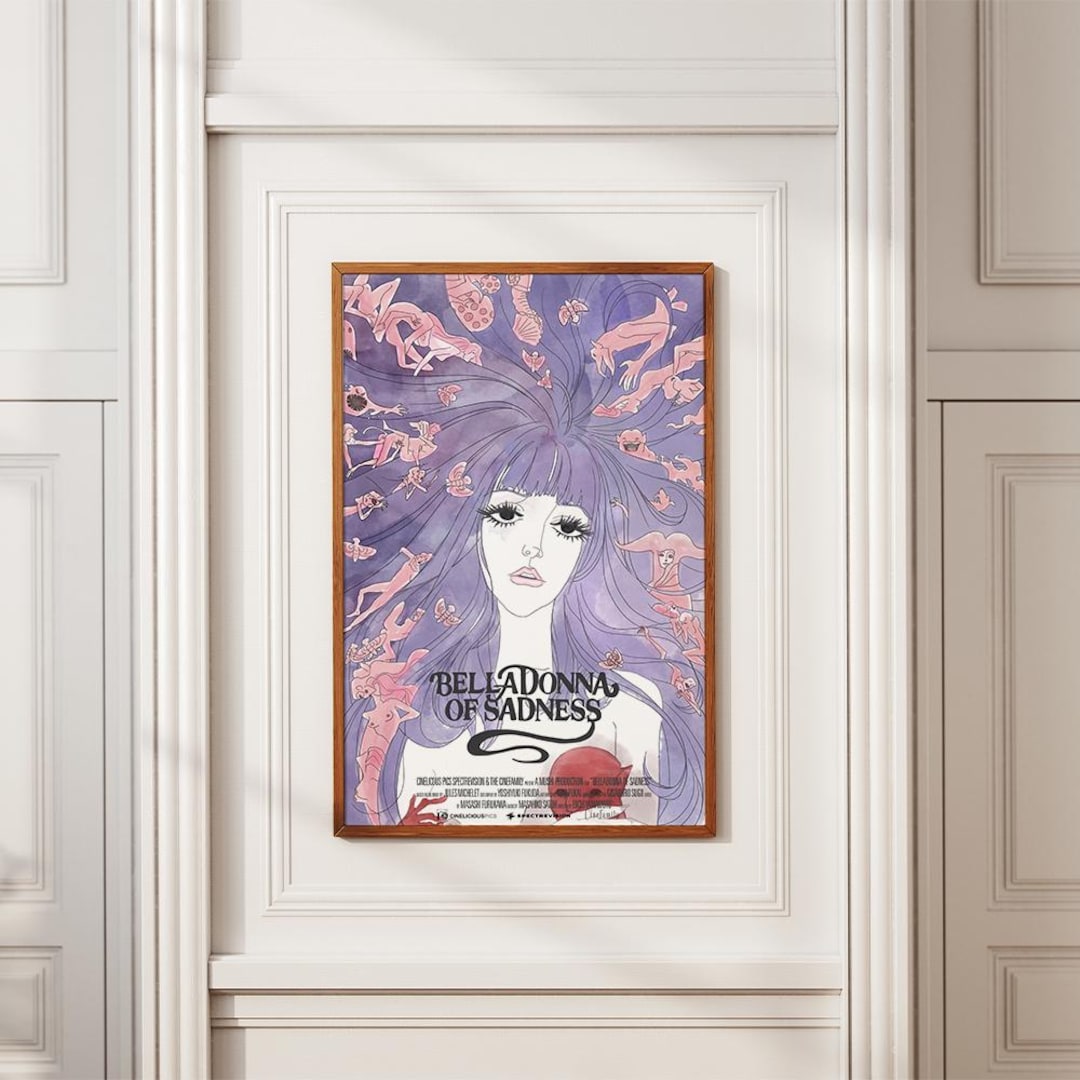 Belladonna of Sadness Poster Movie Poster Vintage Poster Retro Print ...